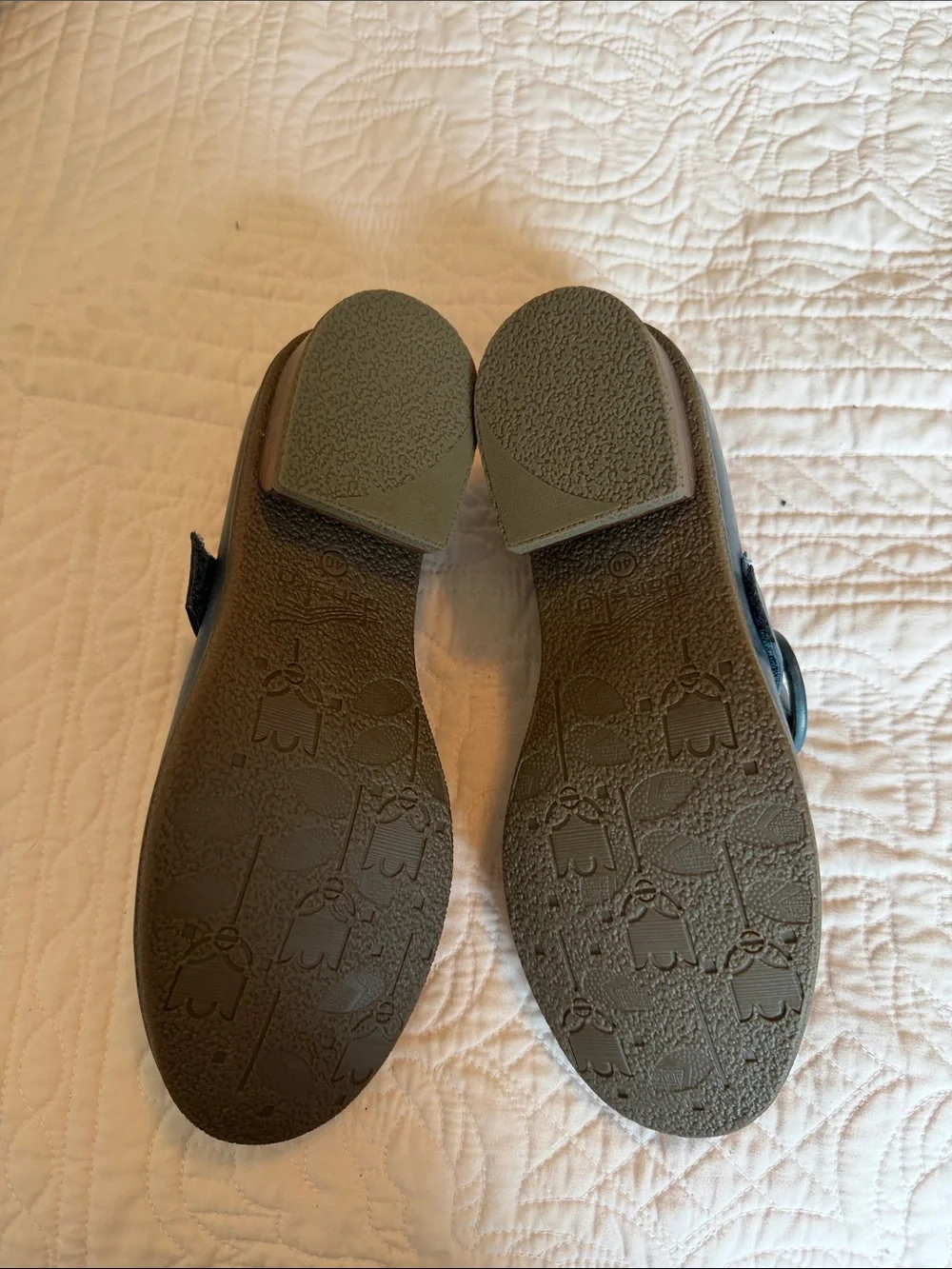 Dansko | Shoes | Dansko Teal Leather Mary Jane Flats With Buckle | Poshmark